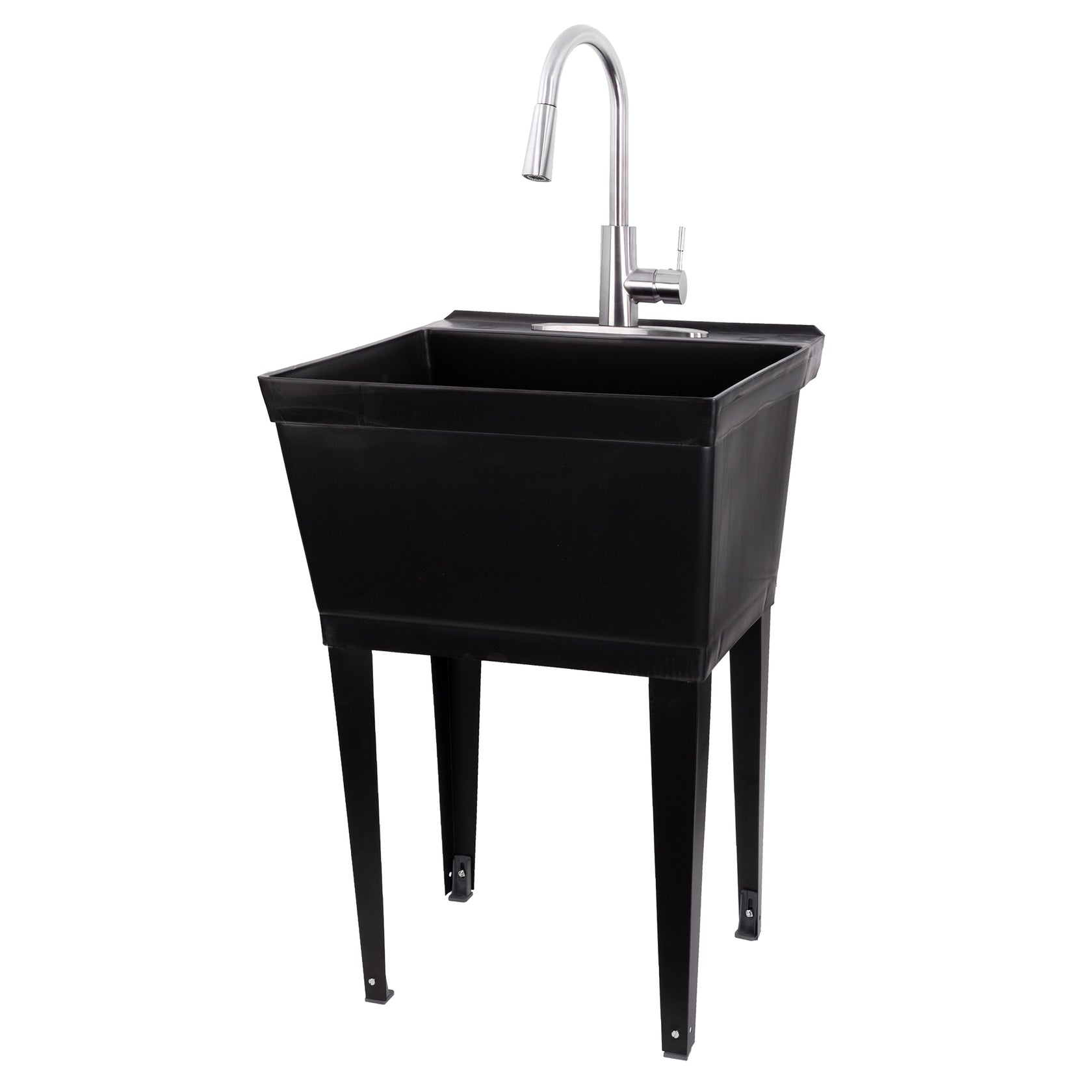 19 Gallon Laundry Sink with Legs and P-Trap - Utility Sink – Utility ...